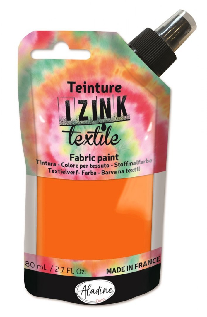 Farba płynna do tkanin 80ml Pomarańczowa Farba płynna do tkanin 80ml Pomarańczowa